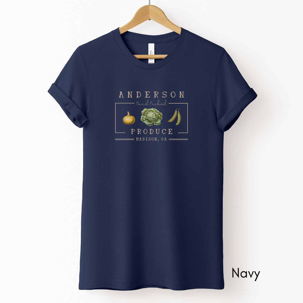 Custom Farm Tee Local Vegetable Dealer T-shirt Personalized Produce De ...