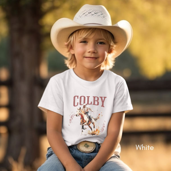 CUSTOM Cowboy KIDS/YOUTH Unisex t-shirt – fiddlebok